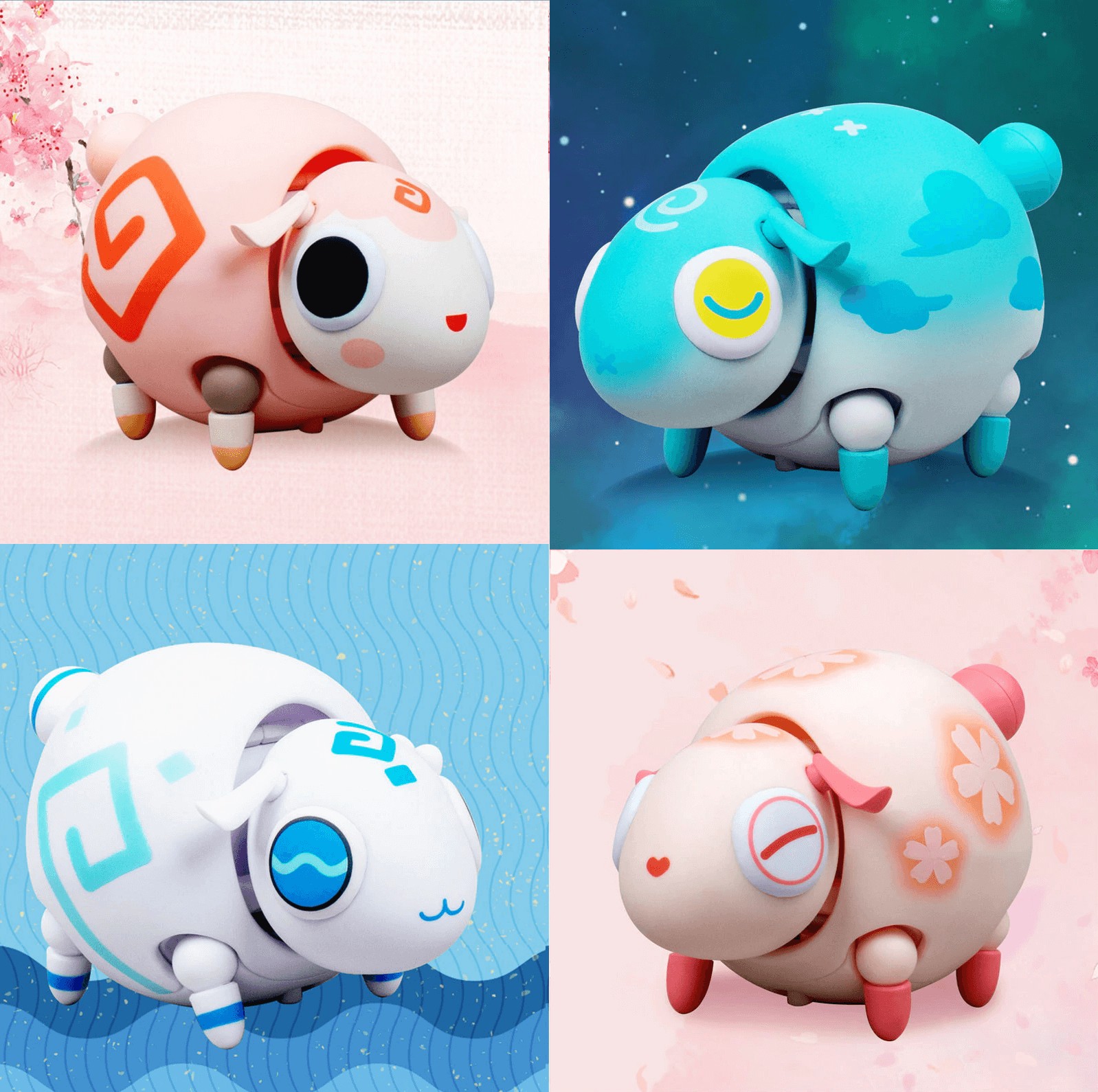 Sétáló elektromos bárány - dropcat