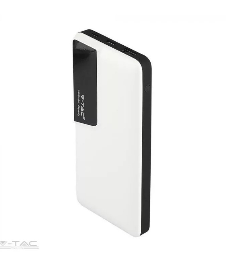 V-tac power bank digitális kijelzővel (10000 MAH) - dropcat